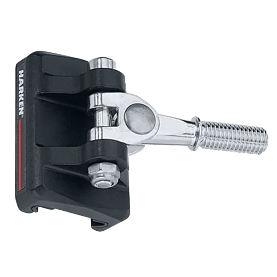 Harken 3834 27mm System B Slider Battcar — 10 mm Stud