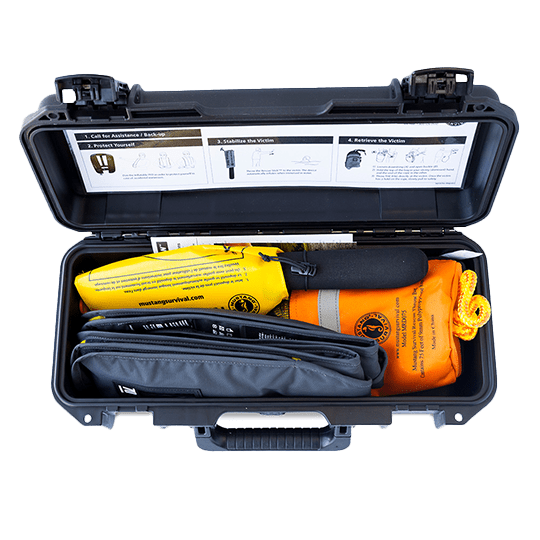 Mustang Survival Water Rescue Kit with Black Case