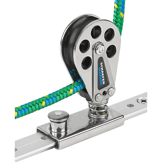Schaefer 505-82 5 Series Stand-Up Genoa Lead Block 1" T-Track