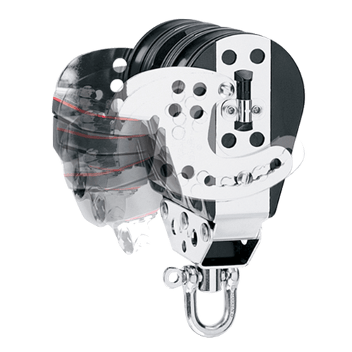 Harken 170 3" 76mm Classic Hexaratchet Block With 150 Cam Cleat