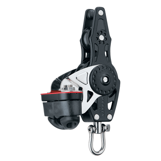 Harken 2693 75mm 3" Carbo Airblock Fiddle Block With Cam Cleat