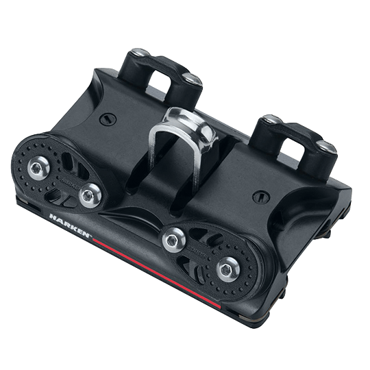 Harken T2731B 27mm Midrange Traveler Car With Shackle And 3:1 Controls