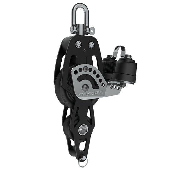Lewmar 29195039 50mm Fiddle HTX Block With Cam Cleat And Becket