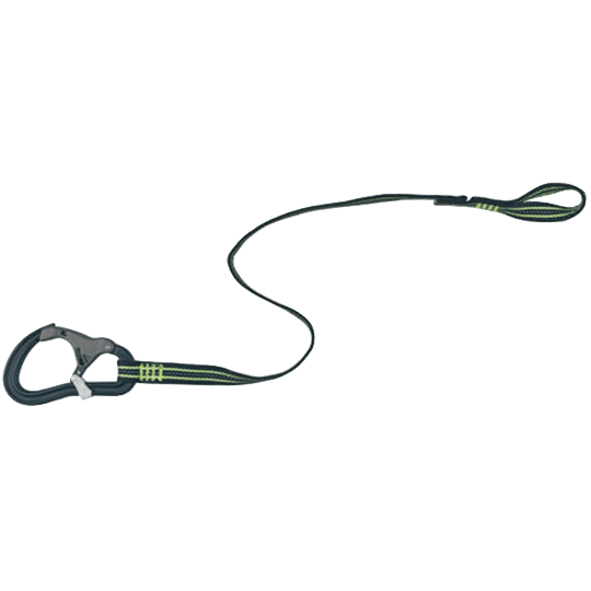 Wichard Proline Safety Tether 7032 - Flat Webbbing 0.8m - 1 hook - Ove